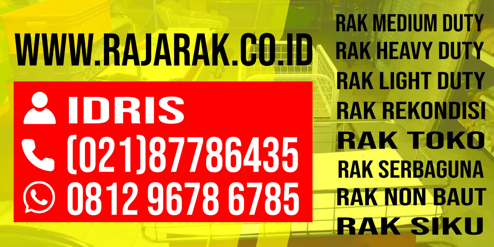RAK ROTI - RAJA RAK SUPERMARKET | JUAL RAK TOKO MINIMARKET GONDOLA ...