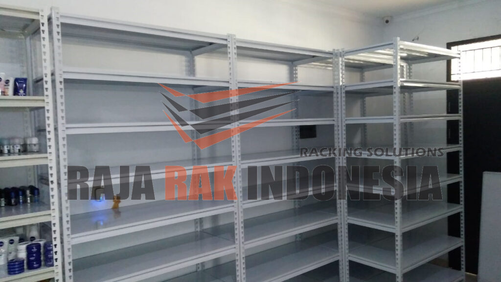 RAK BESI SIKU LUBANG BOLTLESS SLOTTED ANGLE TIPE GTM-100